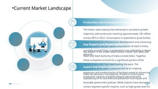Indian Steel Industry Outlook 2026-2030_ Strategic Growth, Challenges ...
