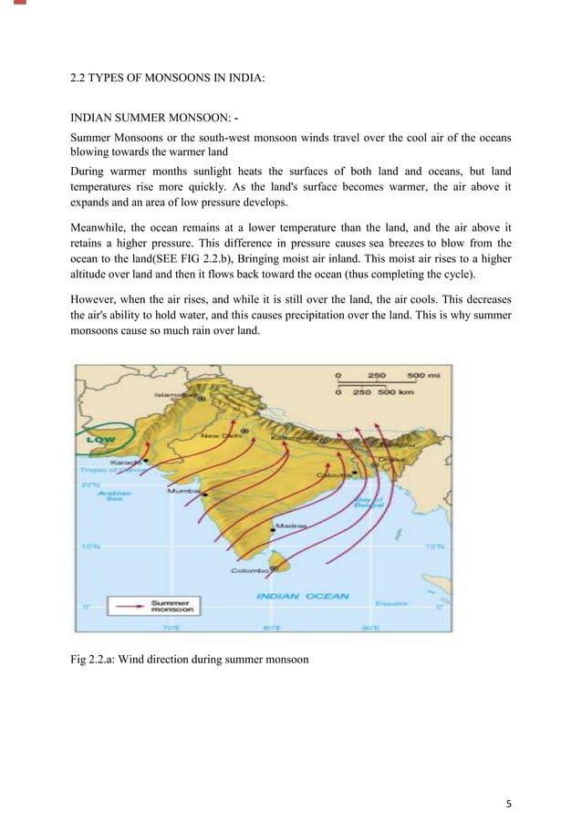 Indian summer monsoon | DOCX | Geography | Science