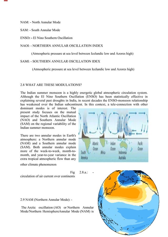 Indian summer monsoon | DOCX | Geography | Science