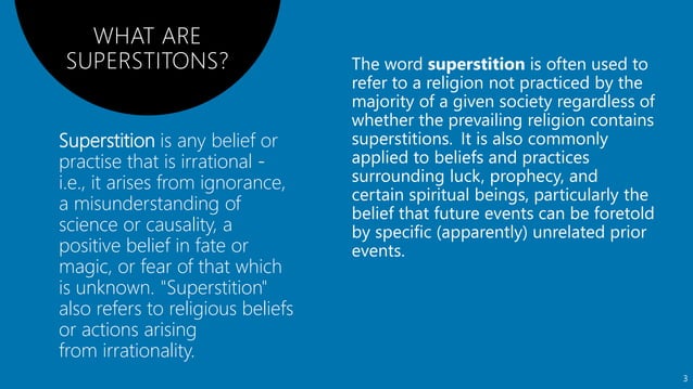 Indian Superstitions | PPTX | Hinduism | Religion & Spirituality