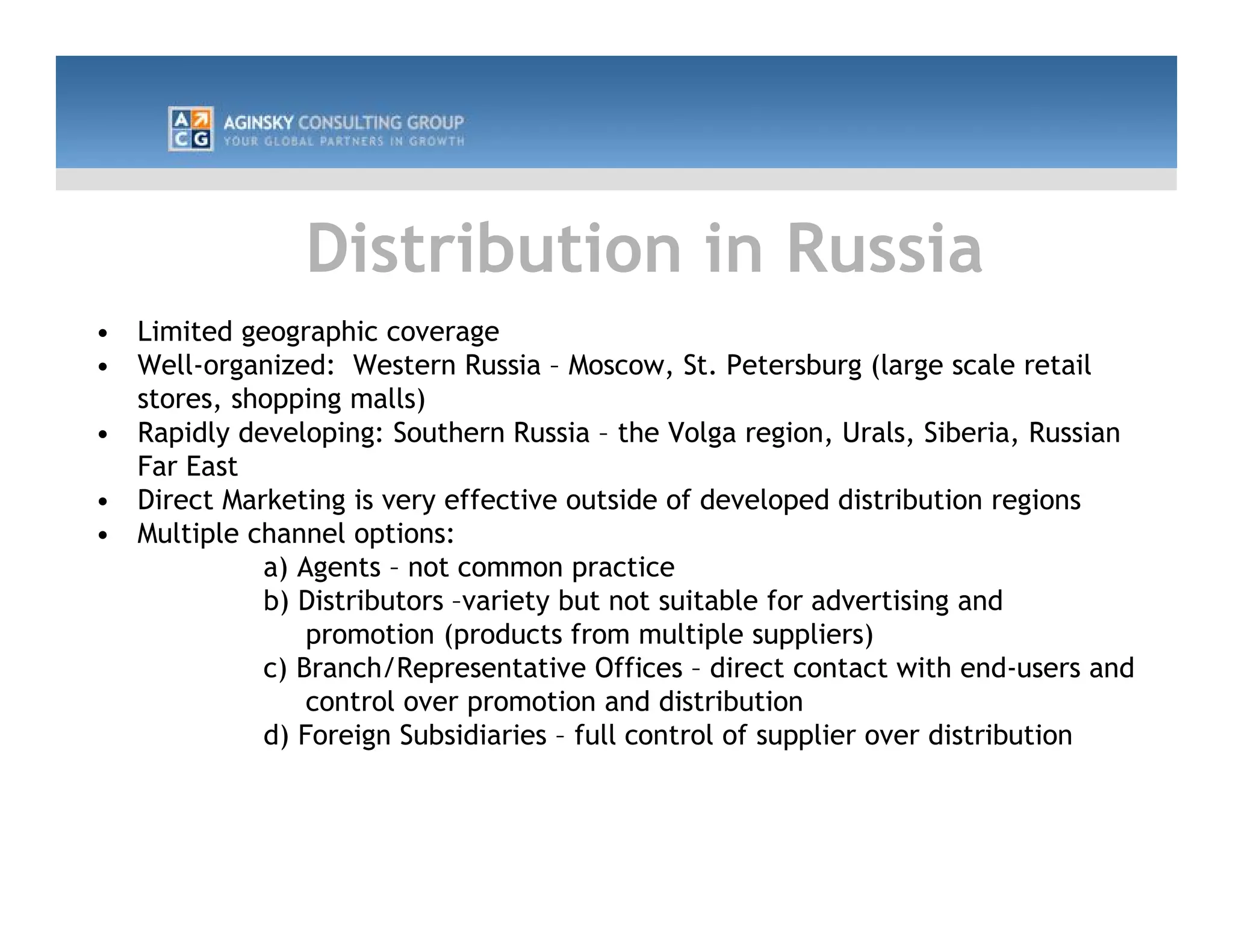 Indian Tea Expansion Into Russian Market | PPT