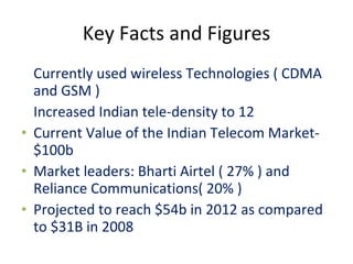 Indian telecom industry | PPT | Telecommunications Industry | Industries