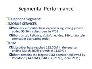 Indian telecom industry | PPT | Telecommunications Industry | Industries