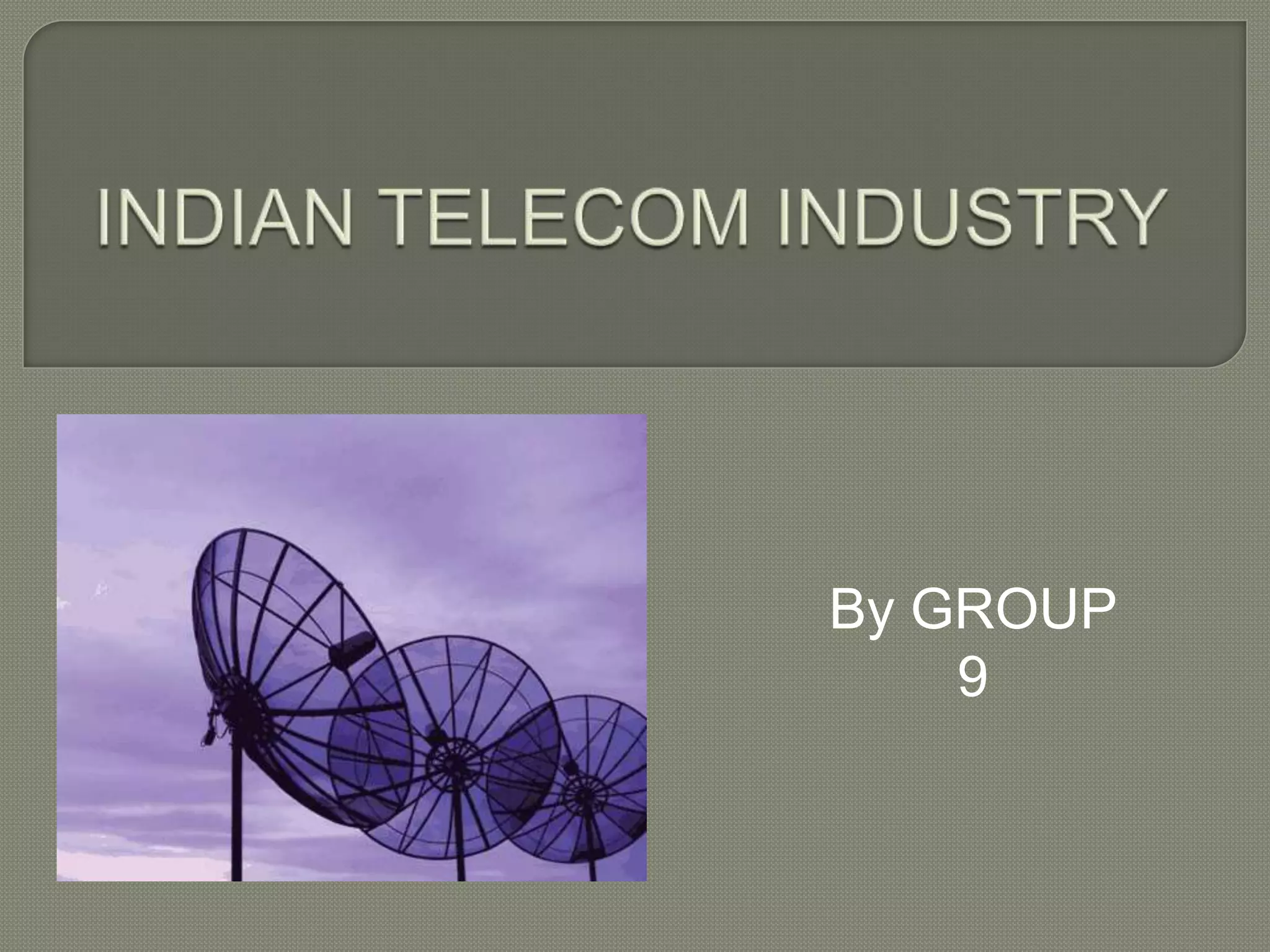 Indian telecom industry | PPTX