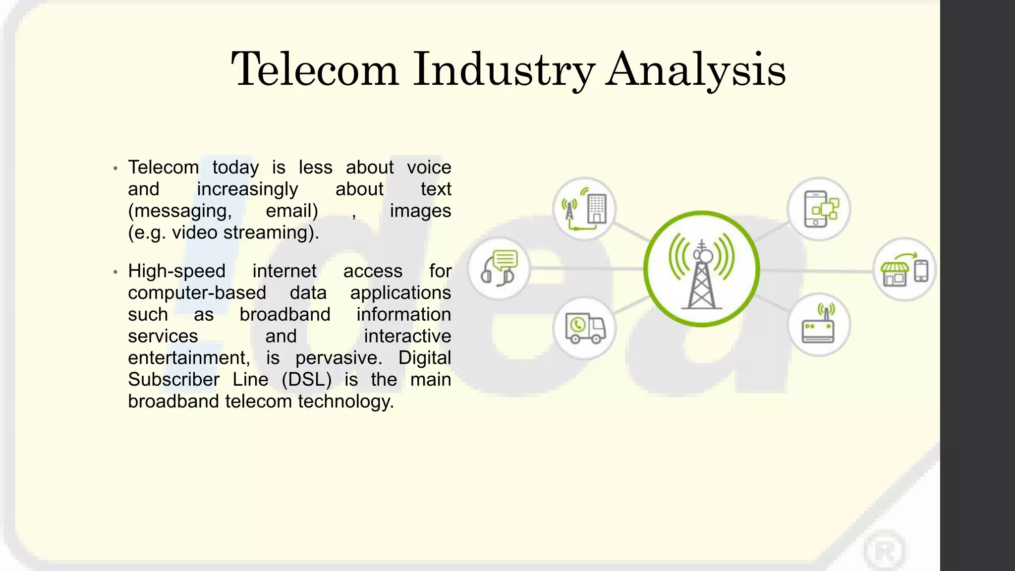 Indian Telecom Industry Analysis | PPTX