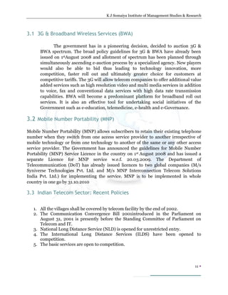 Indian telecom industry-economics | PDF