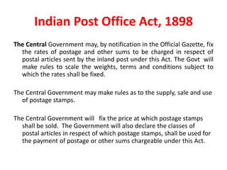 Indian telegraph act | PPTX