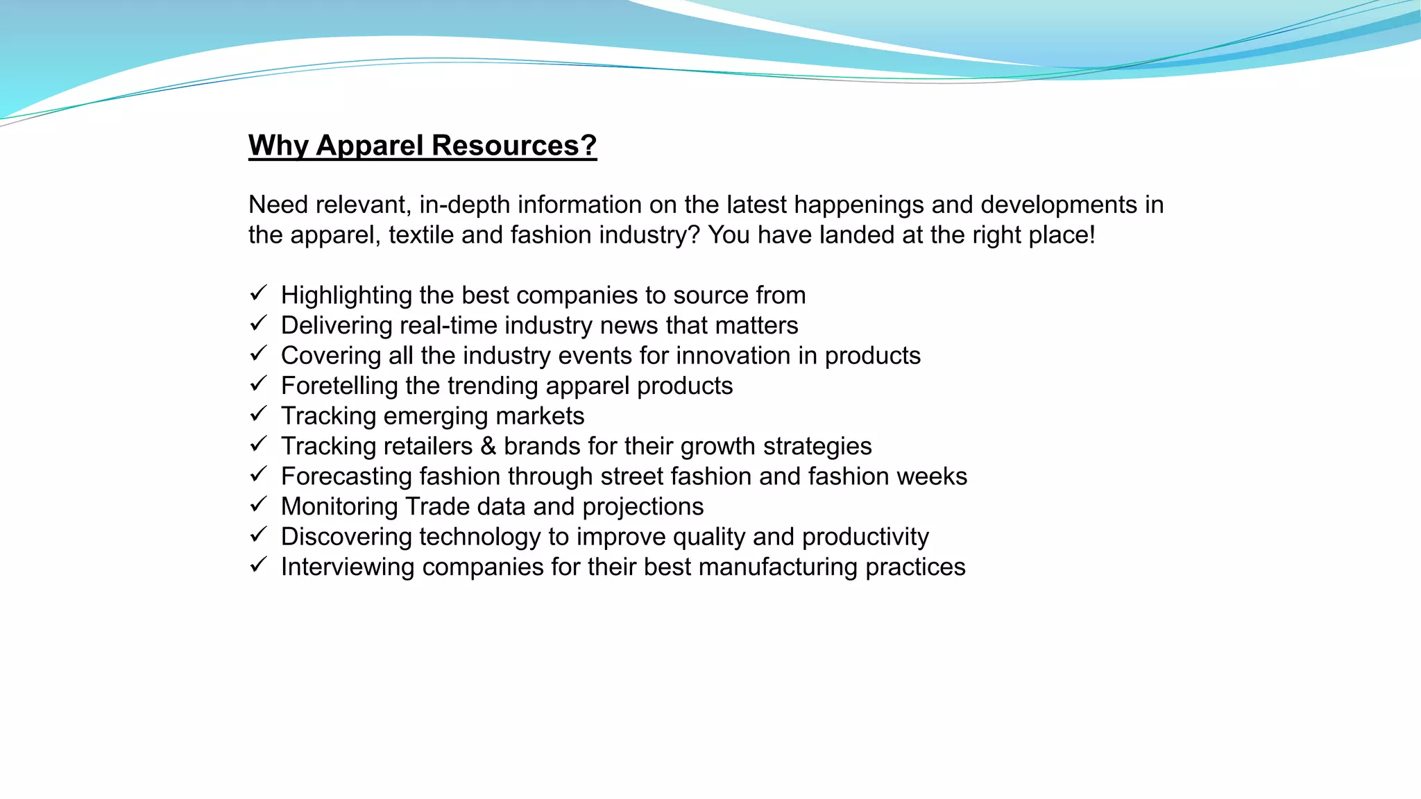 Indian Textile & Clothing Industry | PPTX