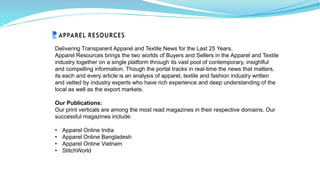 Indian Textile & Clothing Industry | PPTX