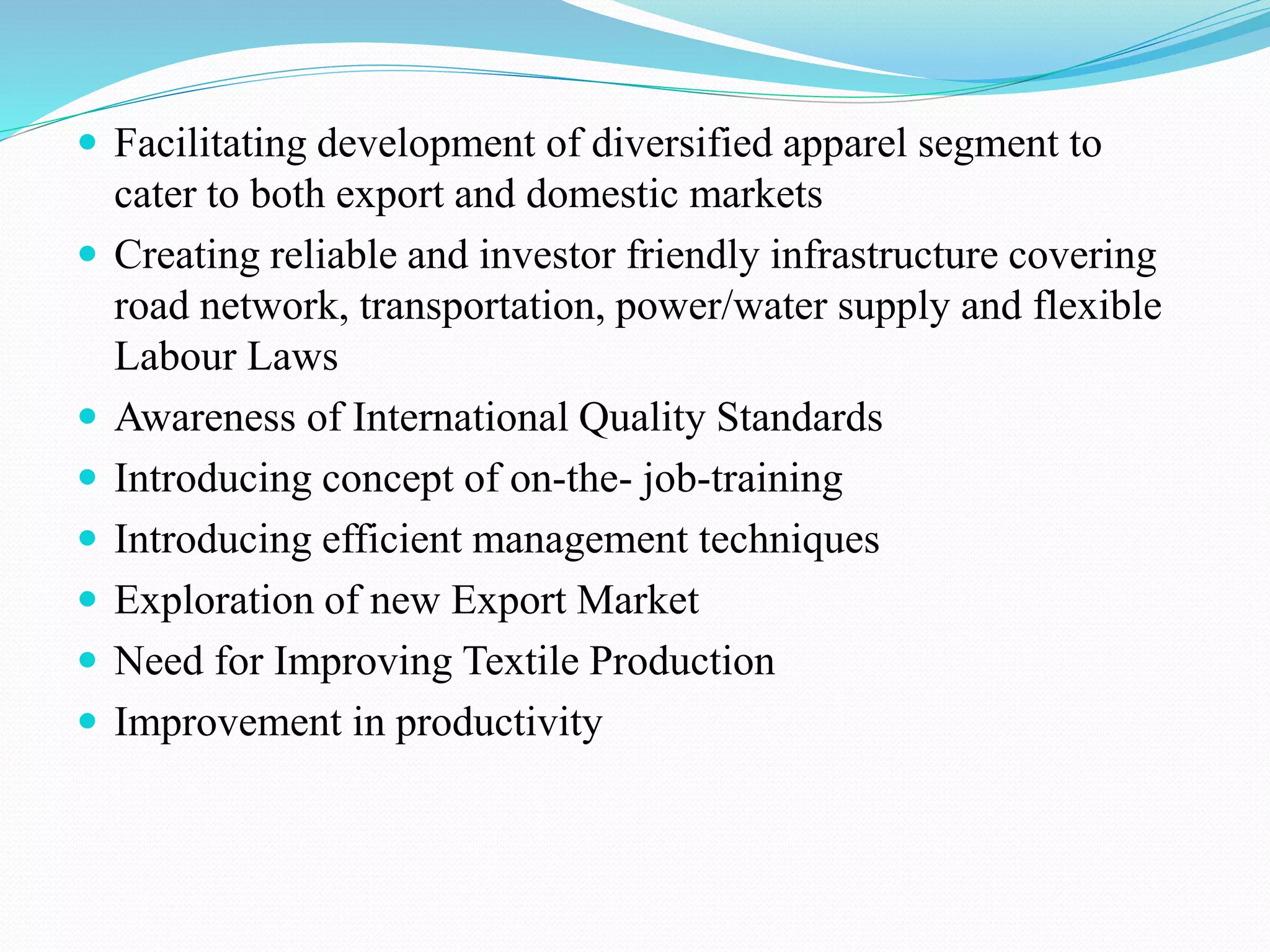 Indian textile industry 2003 2 ppt | PPT