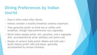 Indian tourist behavior | PPTX