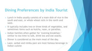 Indian tourist behavior | PPTX