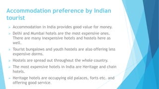 Indian tourist behavior | PPTX