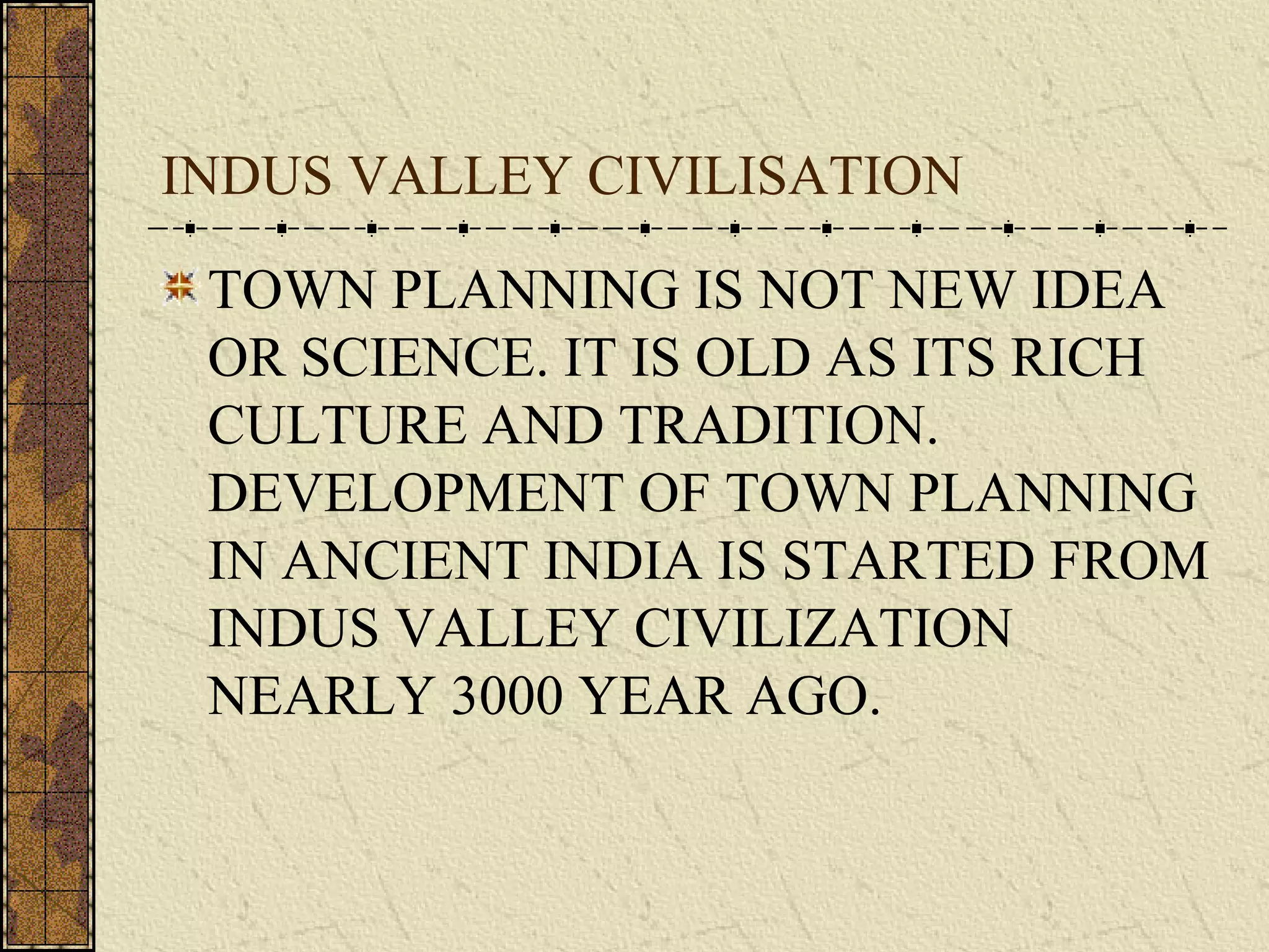 Indian town planning | PPT