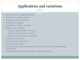 Indian tractor industry | PPTX