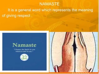 Indian tradition and culture | PPTX