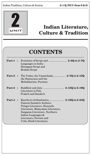 Indian Tradition, Culture & Societies.pdf