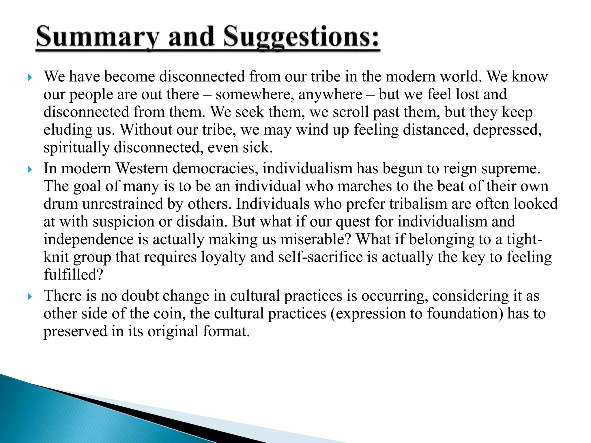Indian Tribal culture | PPTX