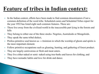 Indian Tribal culture | PPTX