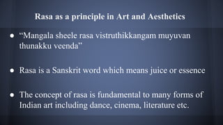 Indian understanding on aesthetics | PPTX