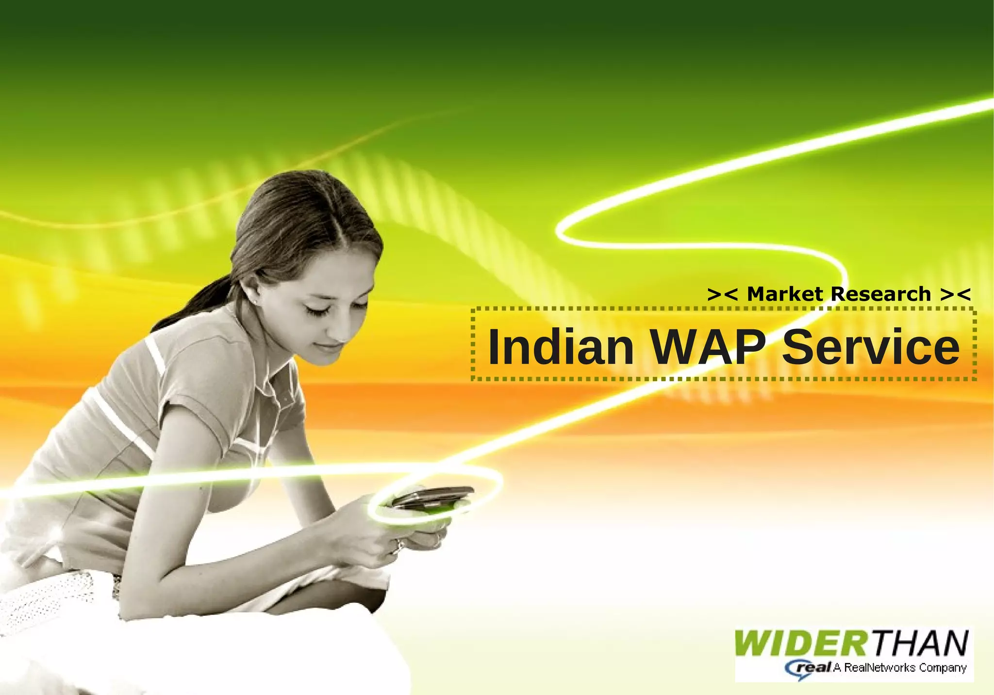 Indian Wap Service | PPT | Internet | Computing