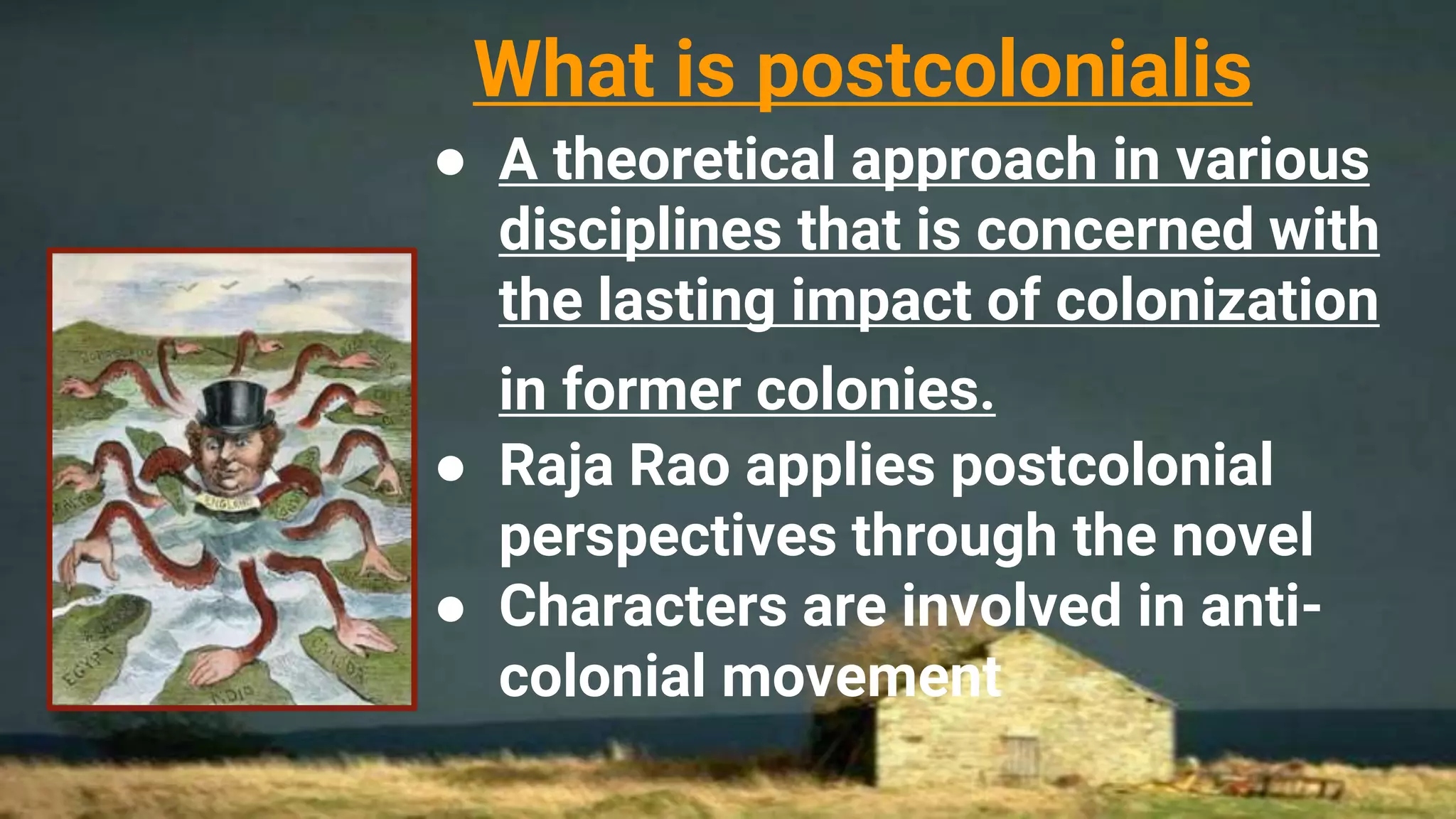 Kanthapura as postcolonial text : Treatment of Indian sensibility in ...