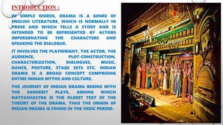 Back Ground to Indian Drama | PPTX