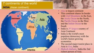 INDIA at a Glance "Glorified Incredible !ndia" | PPTX