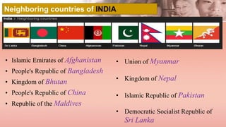 INDIA at a Glance "Glorified Incredible !ndia" | PPTX