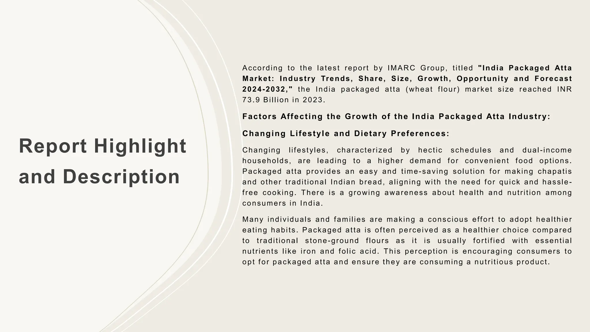 India Packaged Atta Market Growth, Demand and Challenges of the Key ...