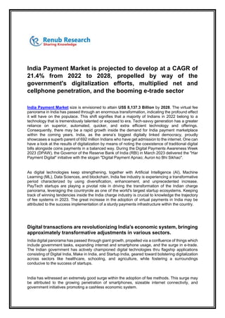 India Payment Market | PDF
