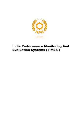 India performance monitoring and evaluation systems | PDF