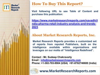 India Pharma Retail Industry Analysis and Trends 2023 | PPT