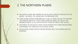 India physiographic divisions | PPTX