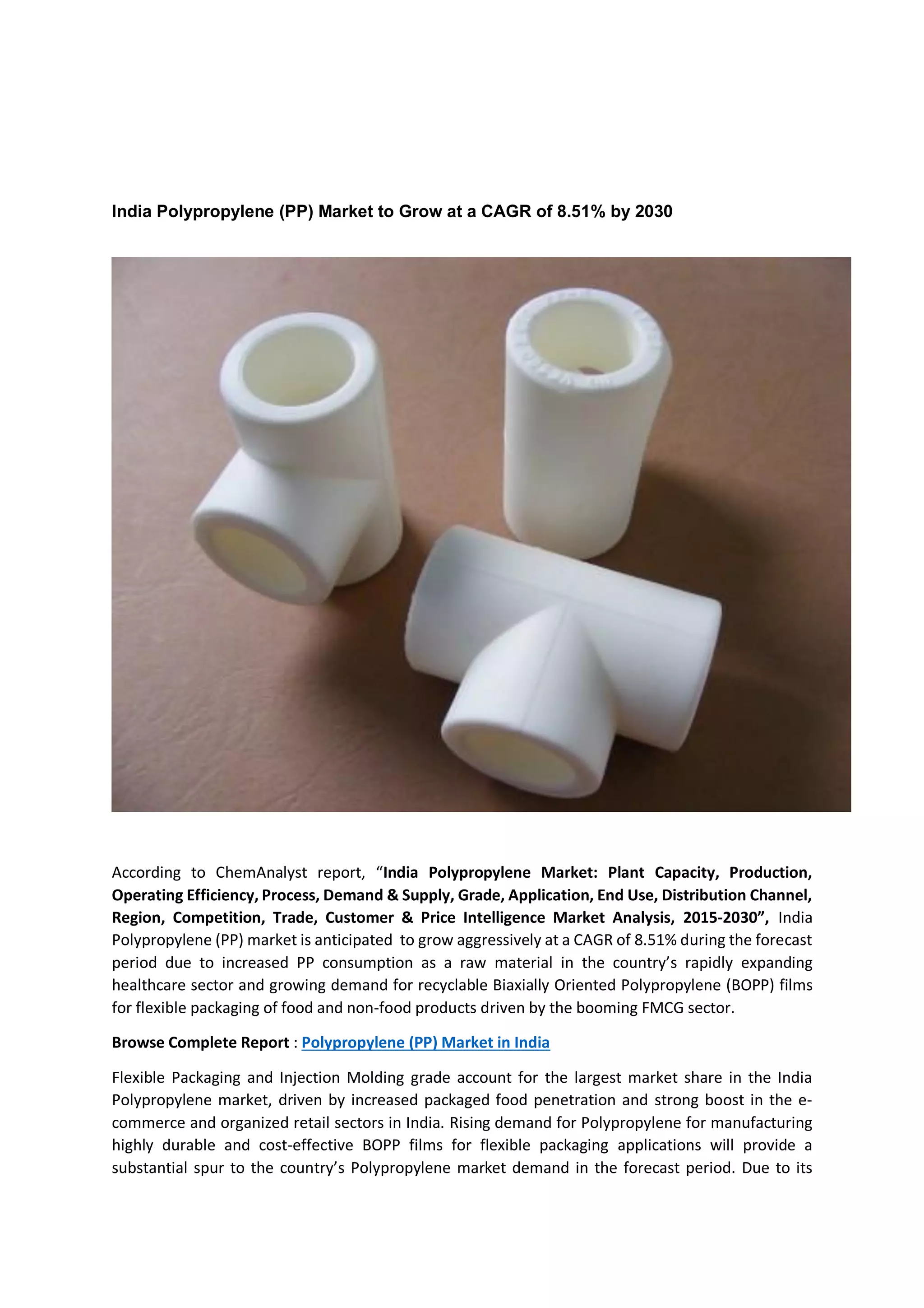 India Polypropylene (PP) Prices and Pricing | PDF