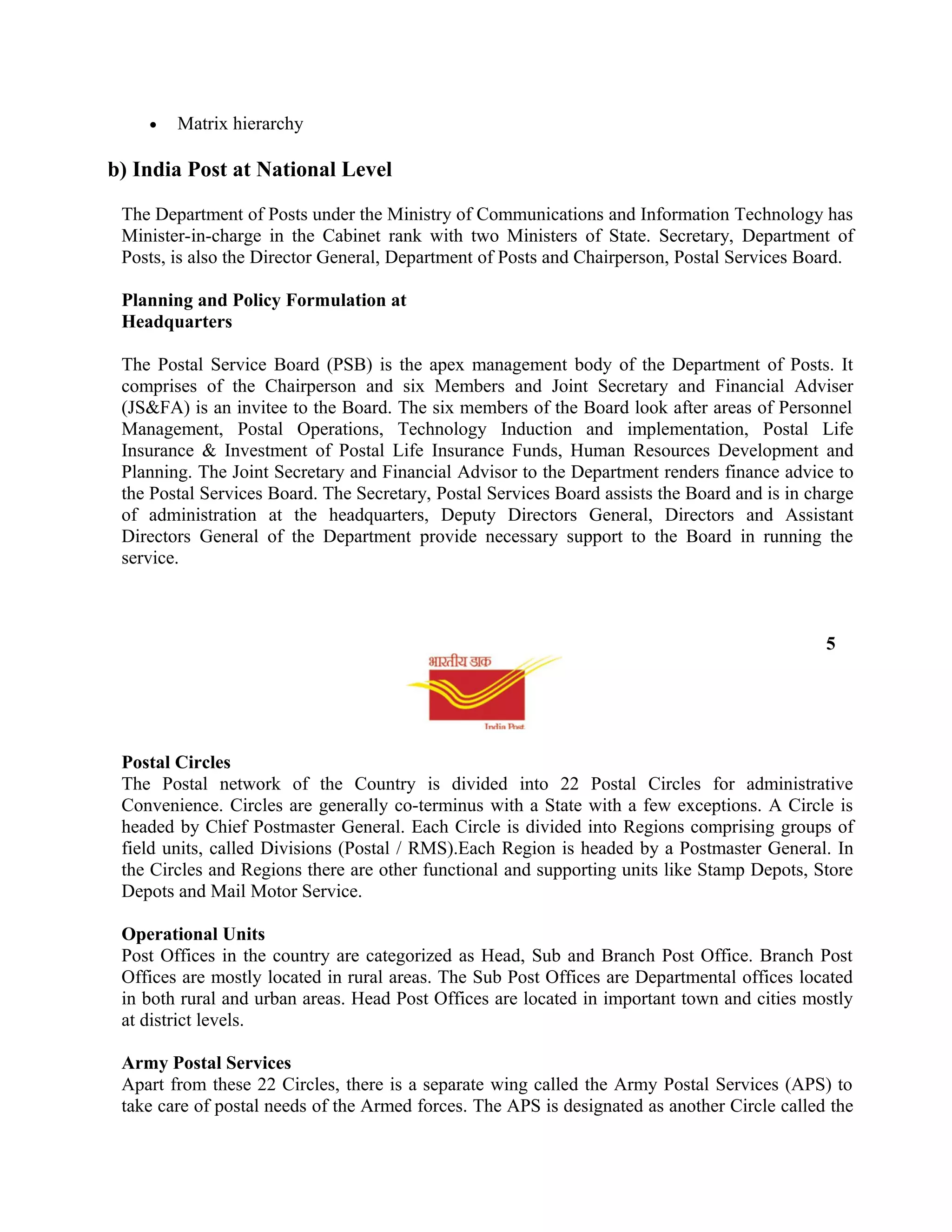 India post | DOC