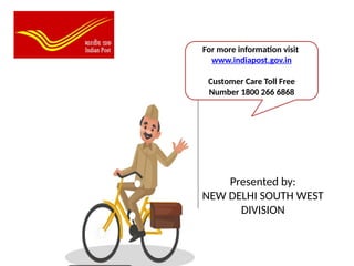 India post product and services for PA Induction Training.pptx