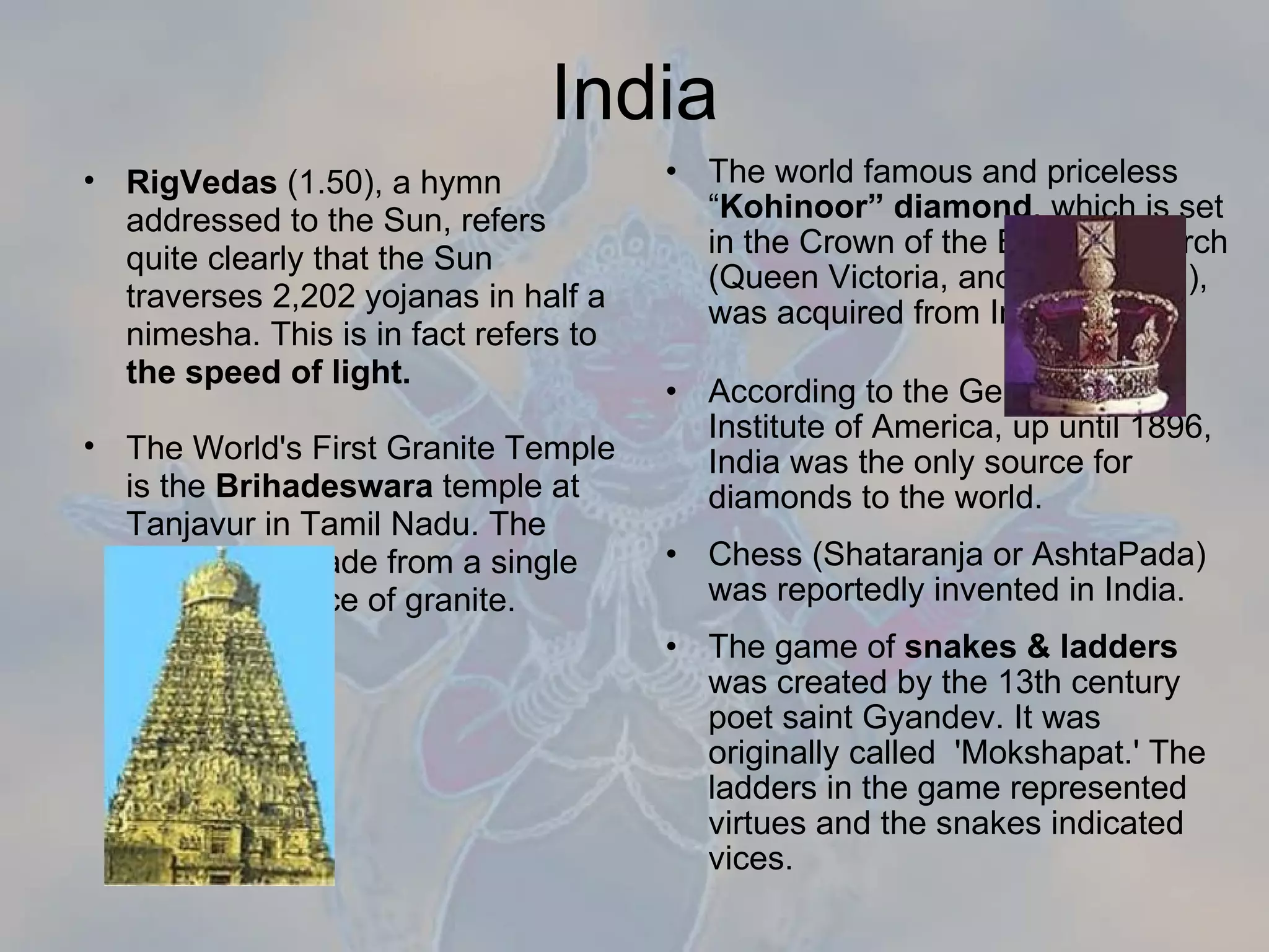 What Make India Great..? | Greatness of India | Incredible India | PPT