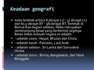 Negara India | PPTX