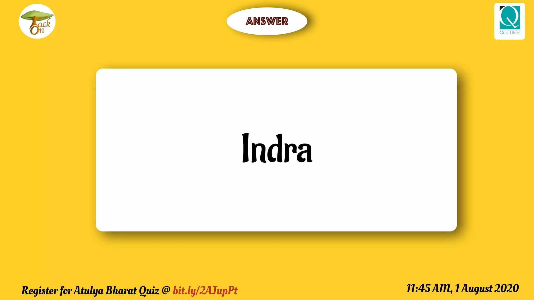 Atulya Bharat Teaser Quiz | PDF
