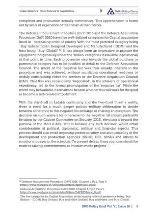 India’s Defence: From Policies to Capabilities | PDF