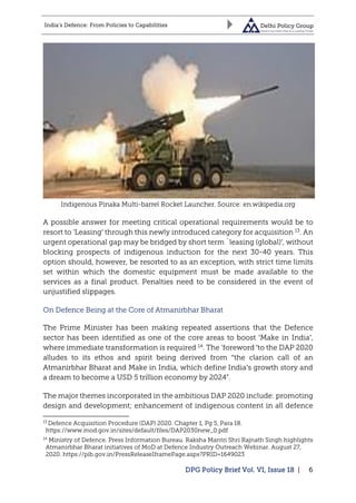 India’s Defence: From Policies to Capabilities | PDF