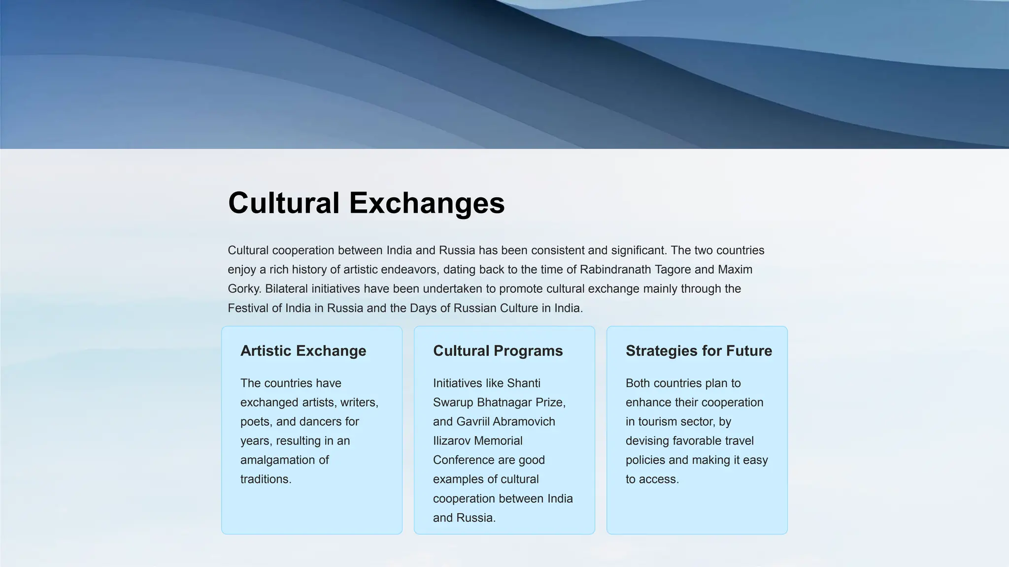 Indias Relationship with Russia normal description | PPTX