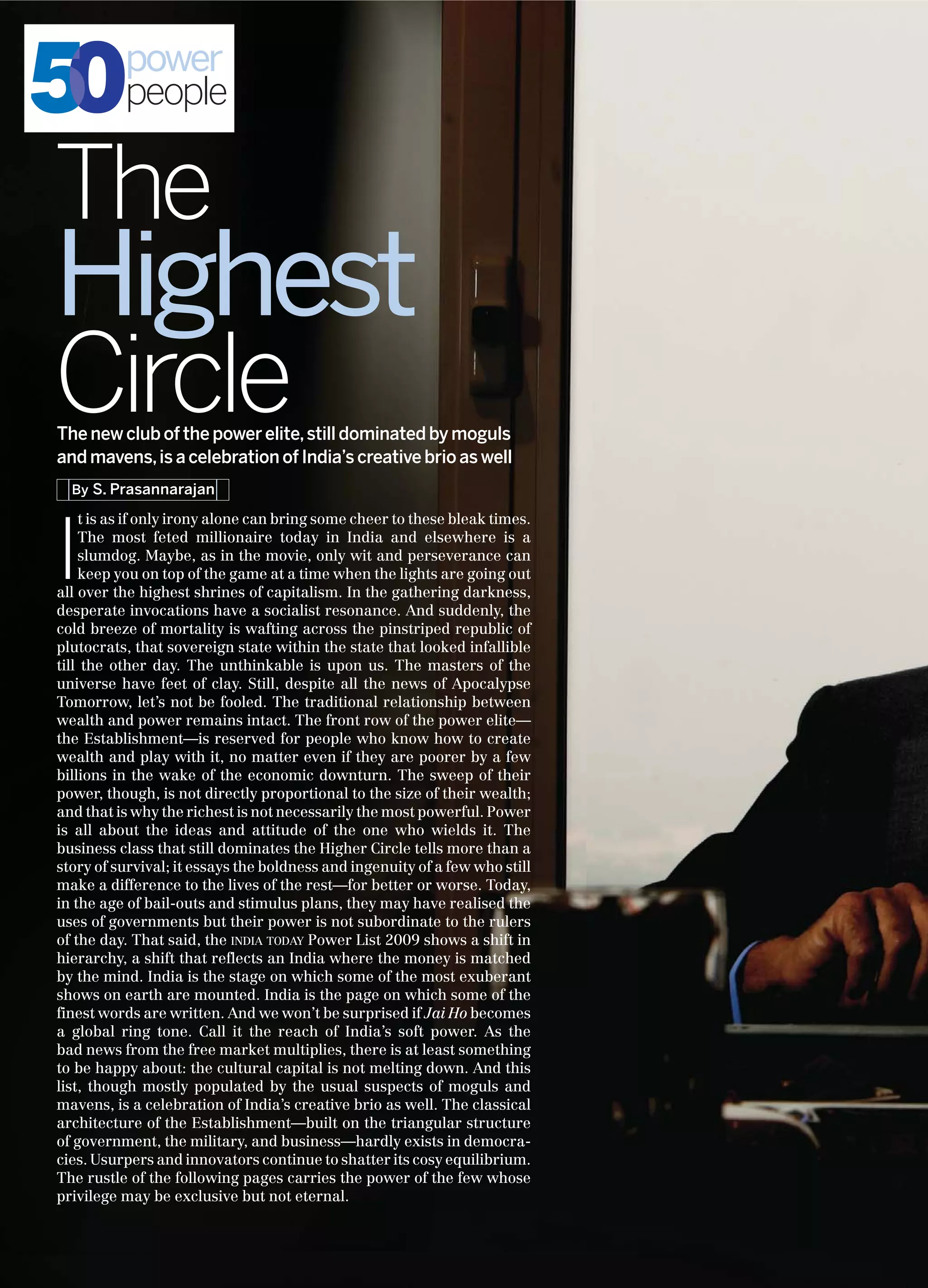 Indias Top 50 Powerful People 1 | PDF