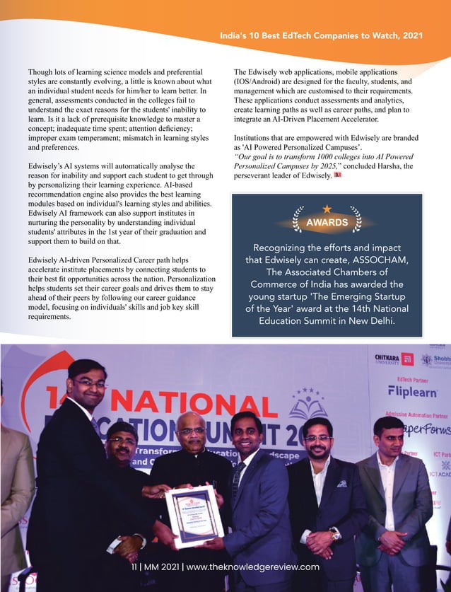 India's 10 best ed tech companies to watch, 2021 | PDF