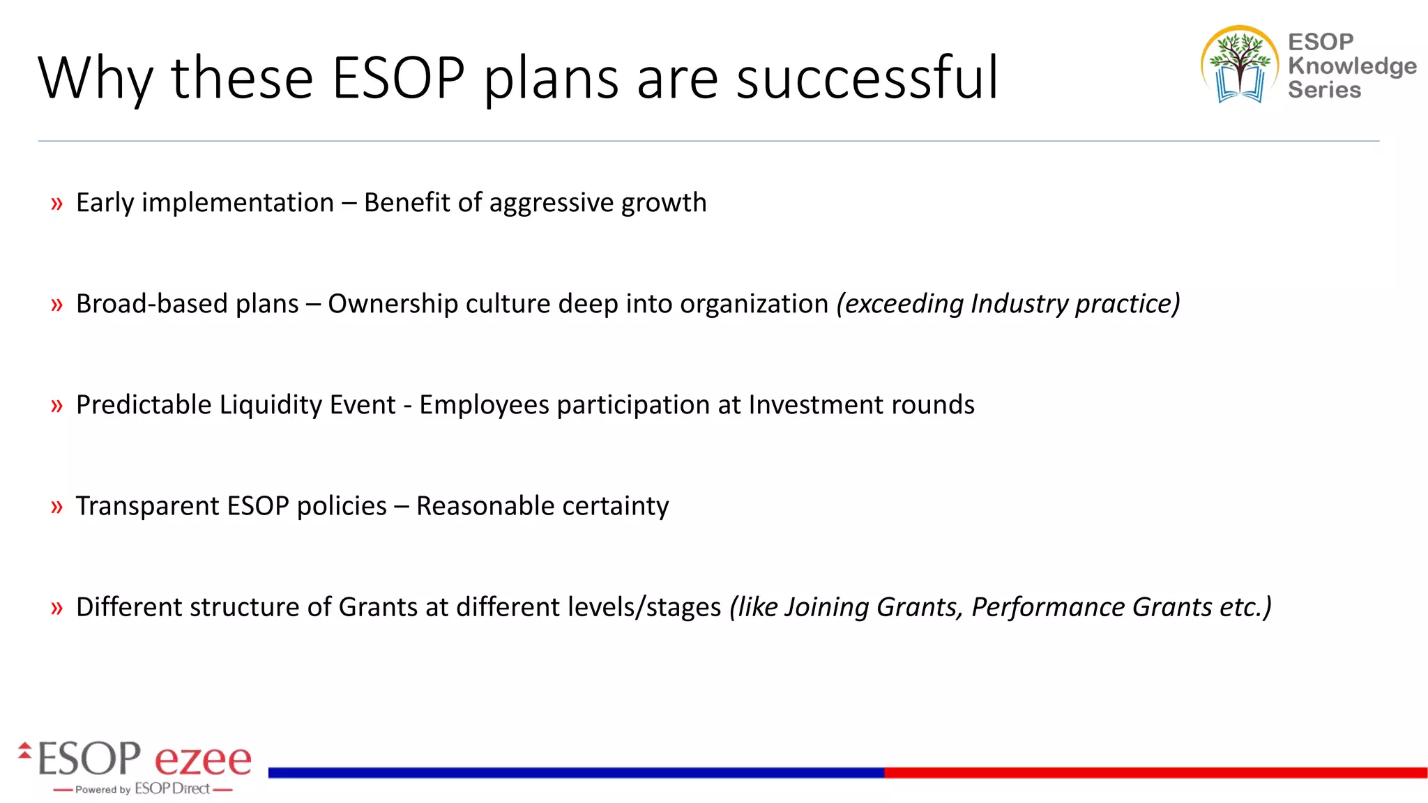 India’s biggest ESOP success stories and what we can learn from them | PPTX