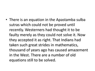 India’s contribution in science | PPSX