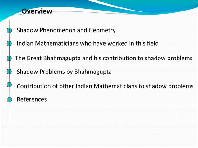 India's contribution to_geometry_-_shadow_problems_finalv11_(2)[1] | PPT