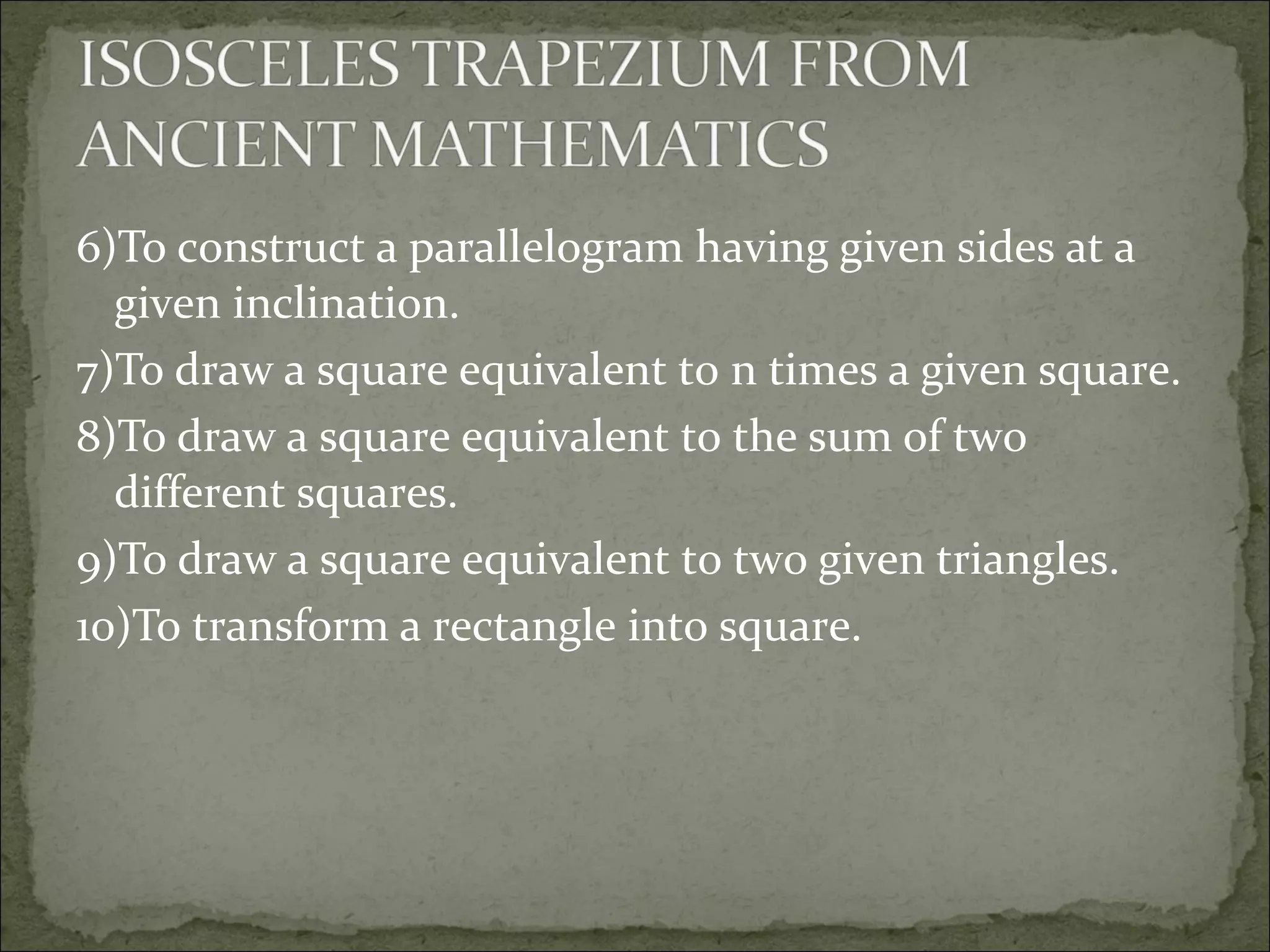 India’s contribution to geometry[1] | PPT