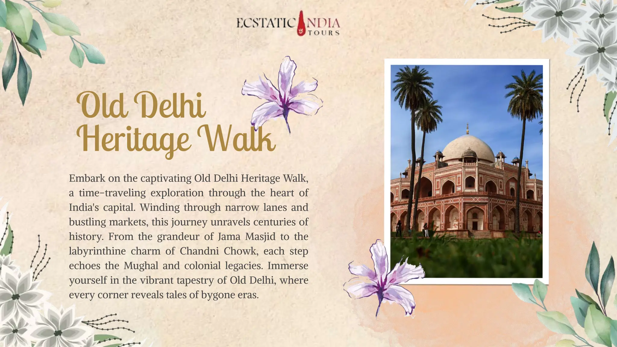 India's Cultural Strol Heritage Walk In India | PPTX